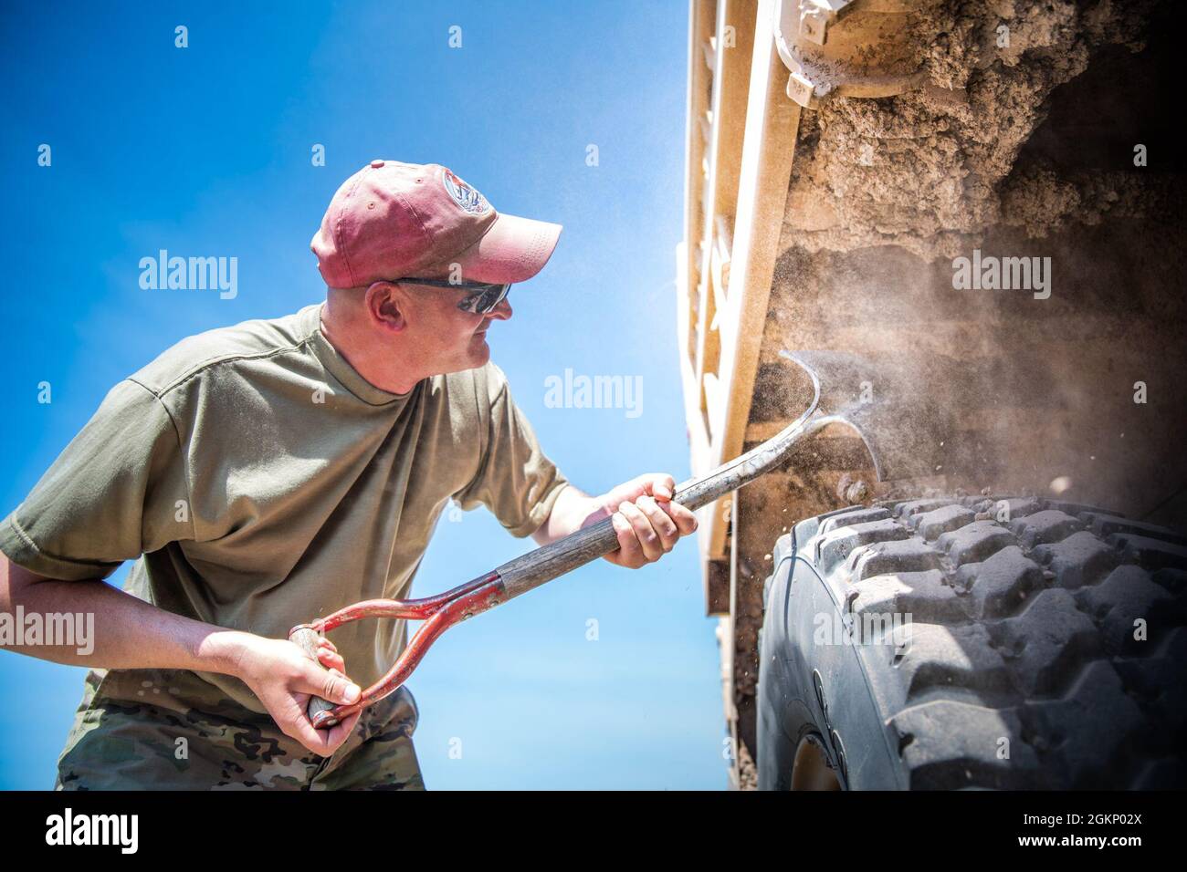 A member from the 201st Rapid Engineer Deployable Heavy Operational ...