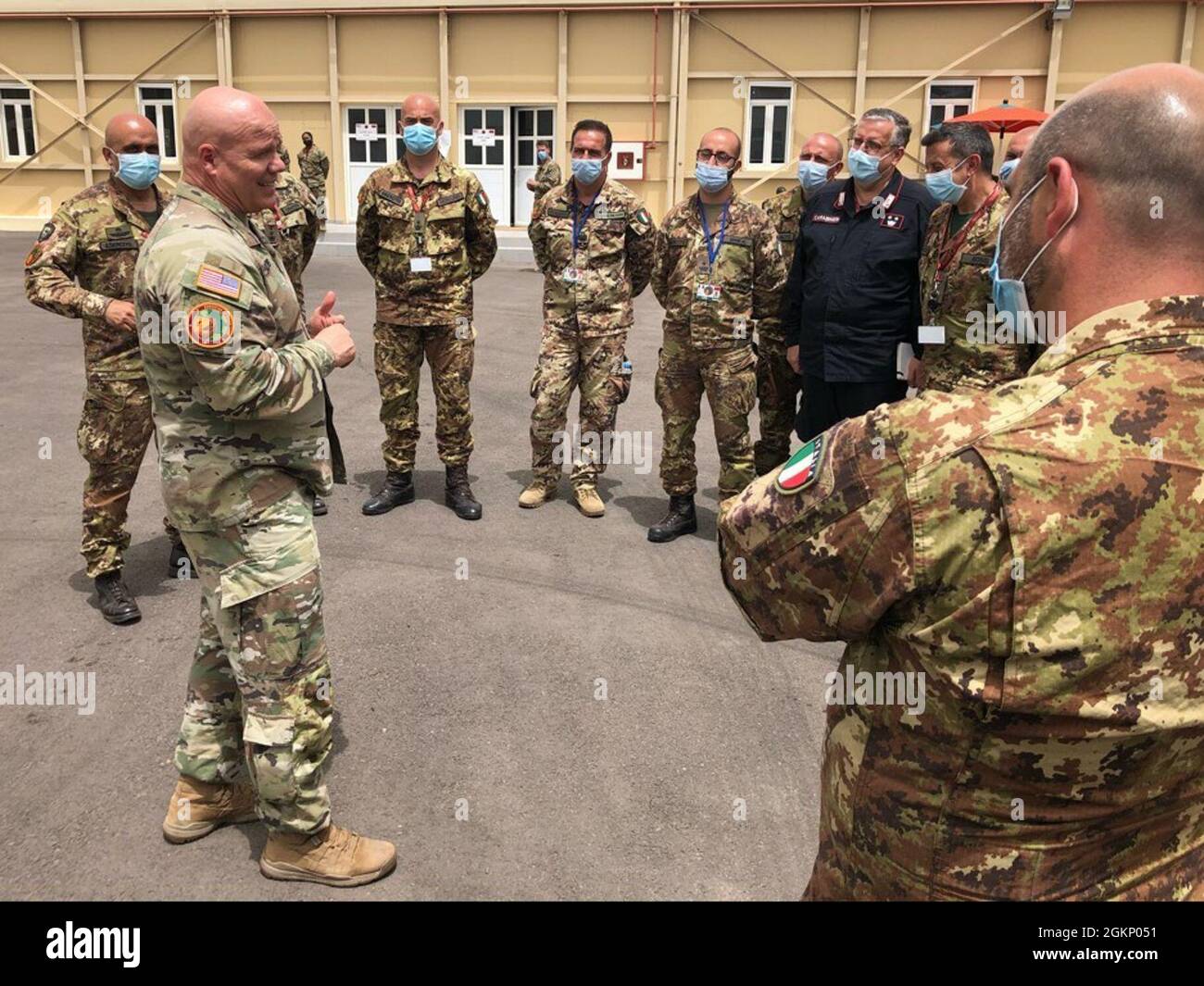 U.S. Army Lt. Gen. Roger Cloutier, Commander, Allied Land Command ...