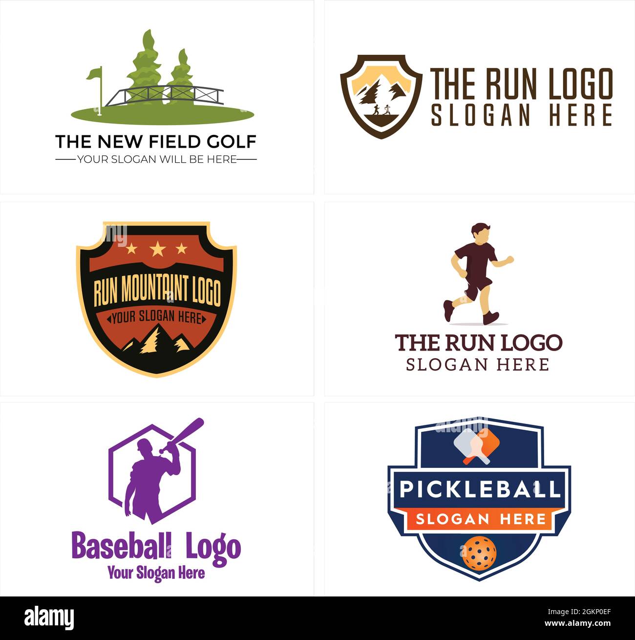 Baseball Field Logo Design