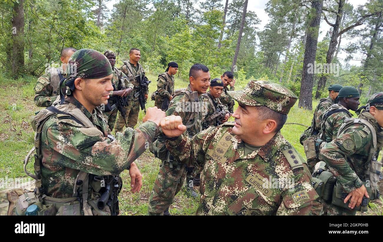 Maj. Gen. German Lopez, Colombian Army chief of force generation ...