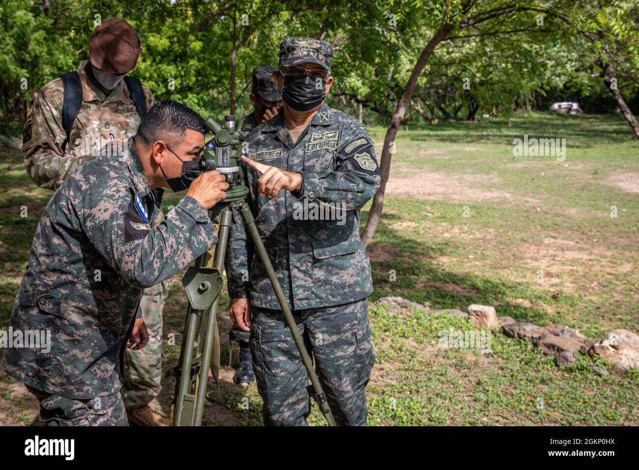 to Lt. Col. Denis Omar Velasquez Euceda of the Honduras Armed Forces ...