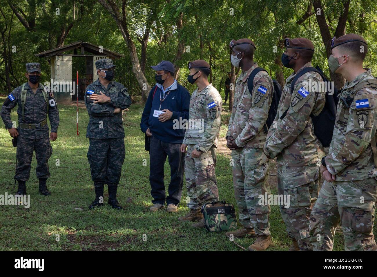 Lt. Col. Denis Omar Velasquez Euceda of Honduras Armed Forces Army ...
