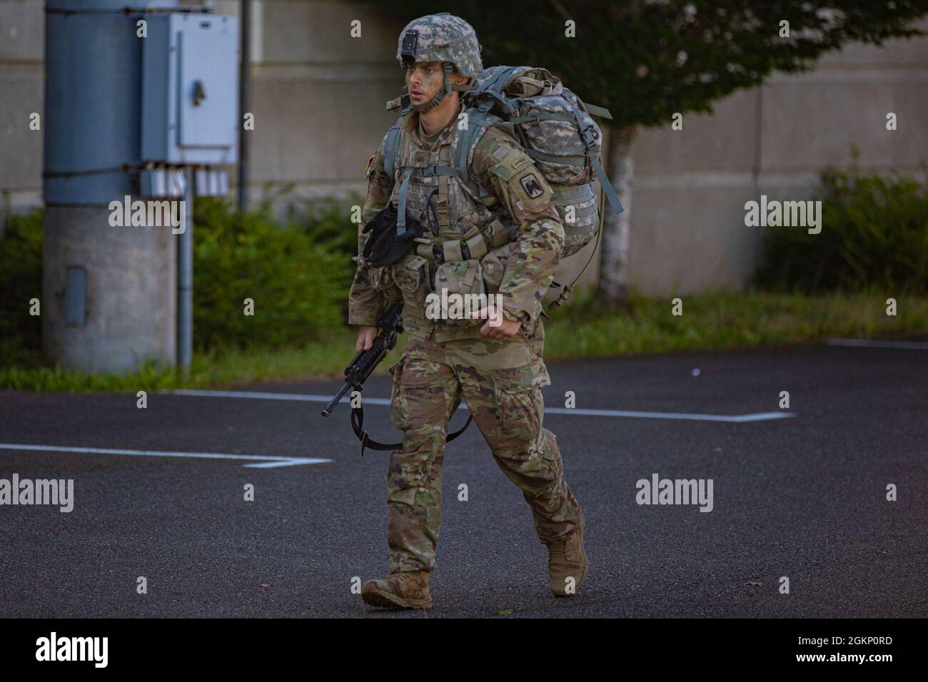 Sgt. Daniel Horning, an intelligence analyst assigned to Headquarters ...