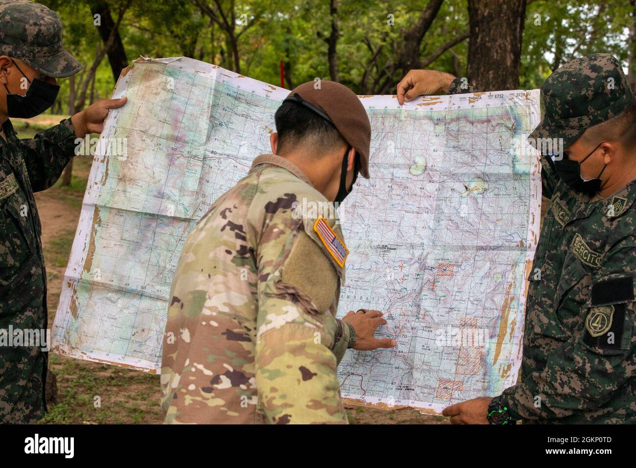 U.S. Army Capt. Joseph Dang, assigned to Field Artillery Advisor Team ...
