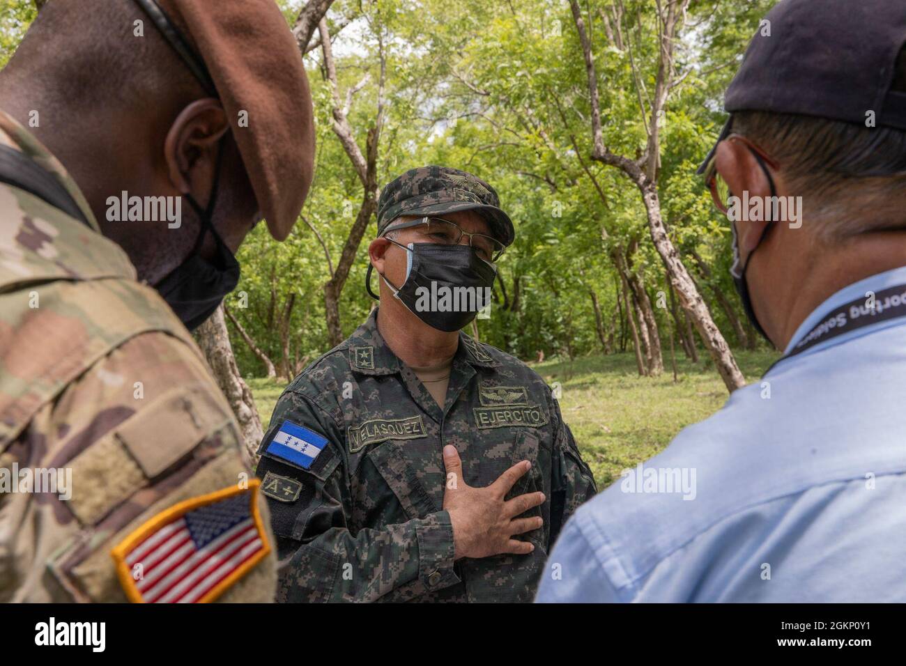 Soldiers assigned to Field Artillery Advisor Team 1412, 5th Battalion ...