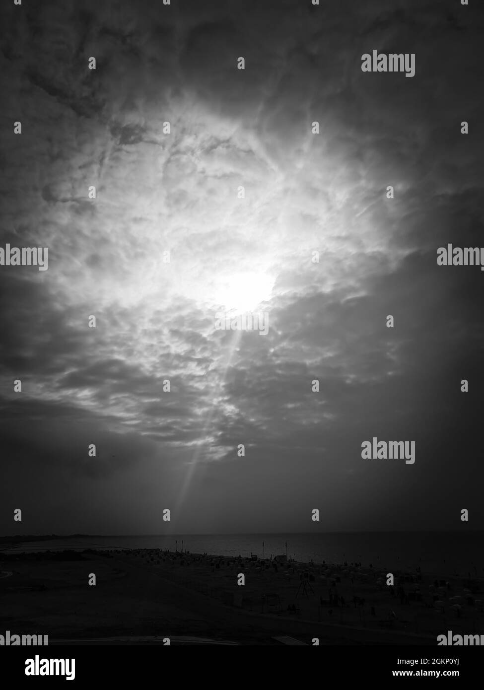 Heavenly horizon Black and White Stock Photos & Images - Alamy