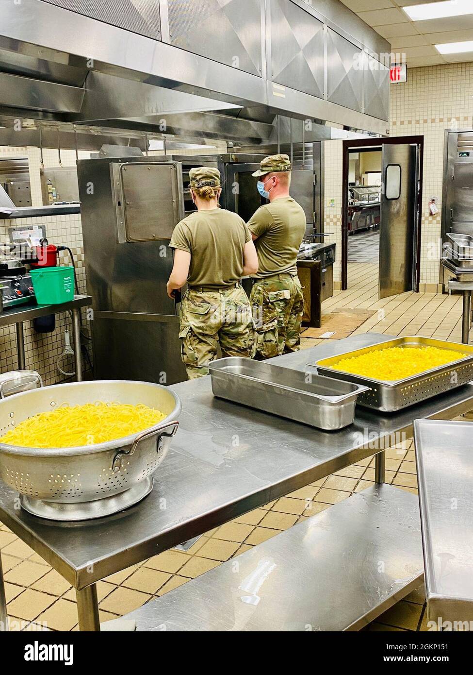 Mission essential 92G Culinary Specialists from across the 89th ...