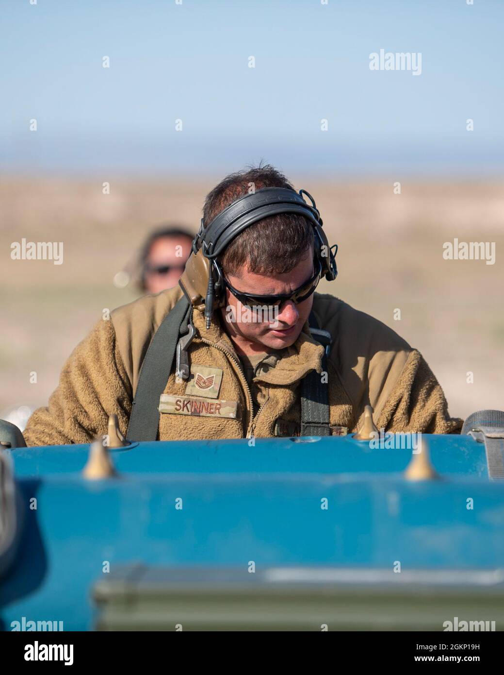 Technical Sgt. Stacey T Skinner II, an aircraft armament systems ...