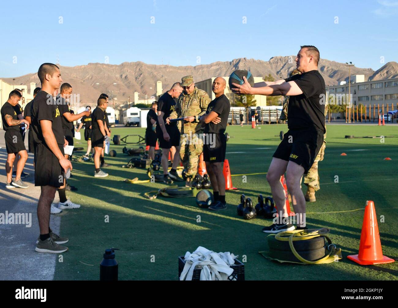 1st Sgt. Arthur Victor, first sergeant, 319th Engineer Support Company ...