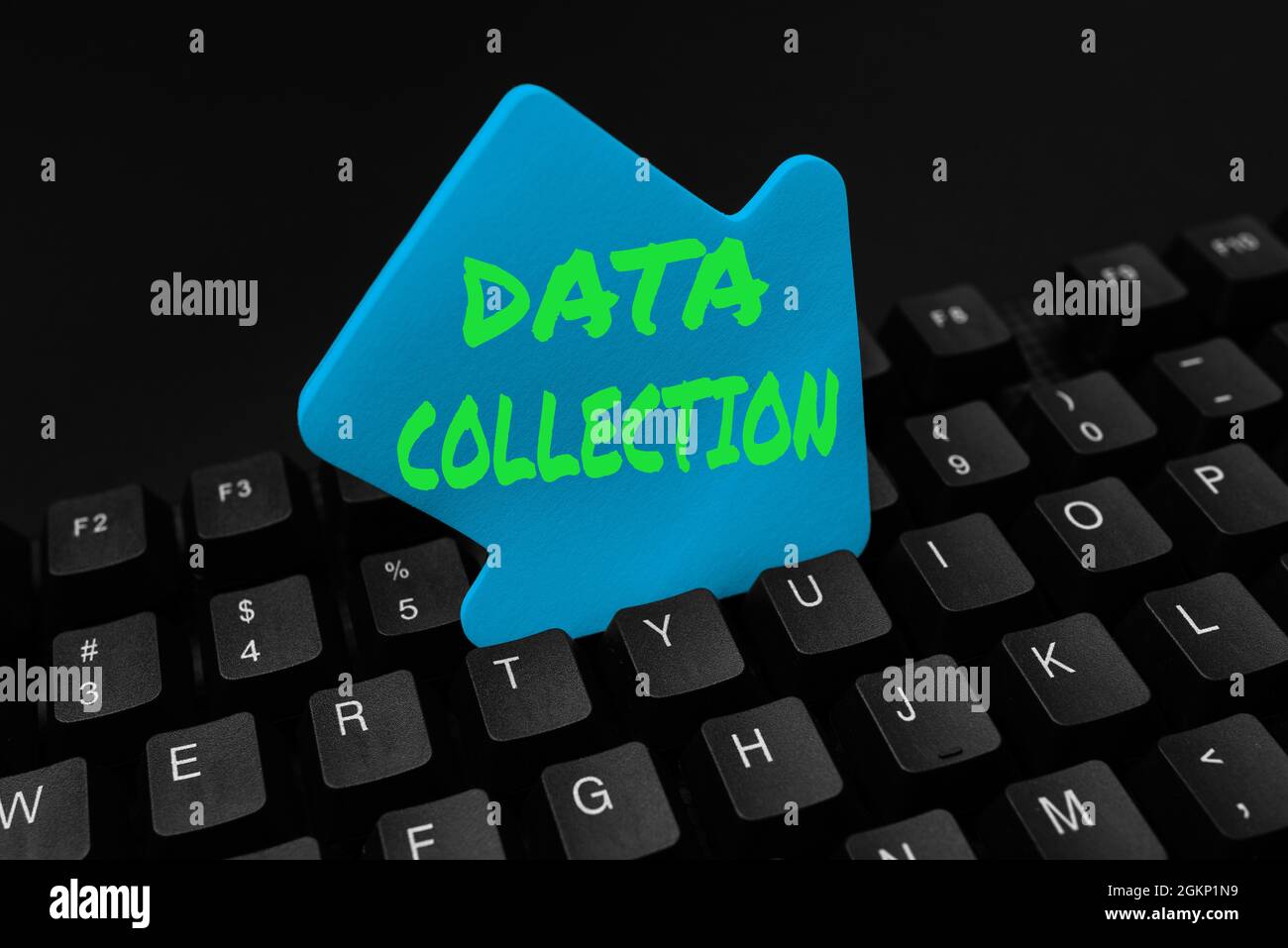 Writing Displaying Text Data Collection Business Idea Gathering And