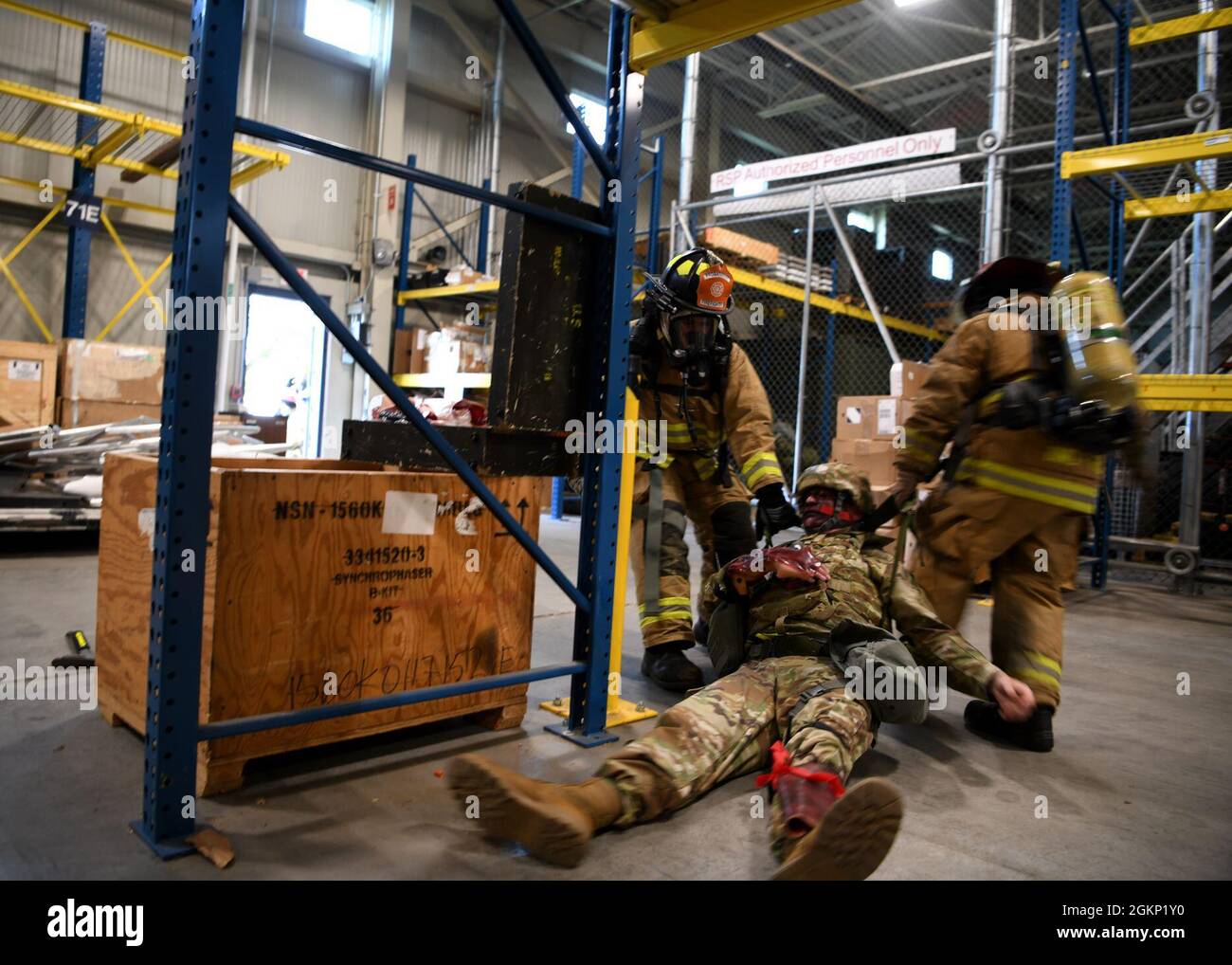 104th fighter wing fire department hi-res stock photography and images ...