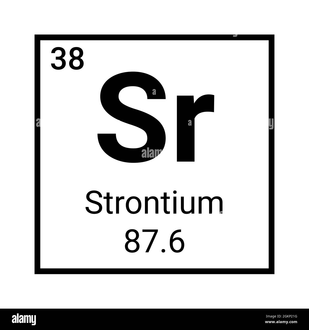 Strontium symbol Stock Vector Images - Alamy