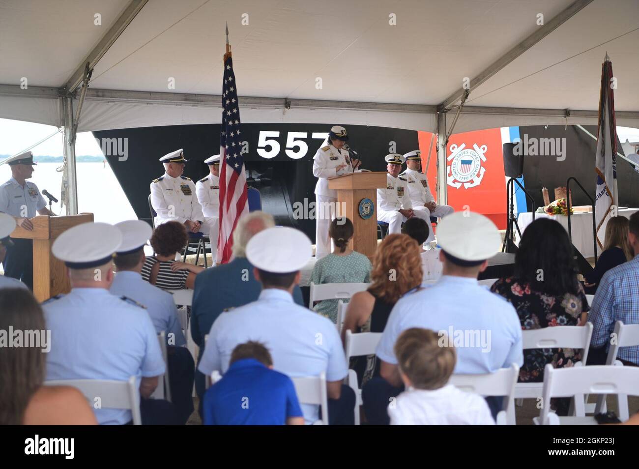 The Coast Guard holds simultaneous change of command ceremonies where ...