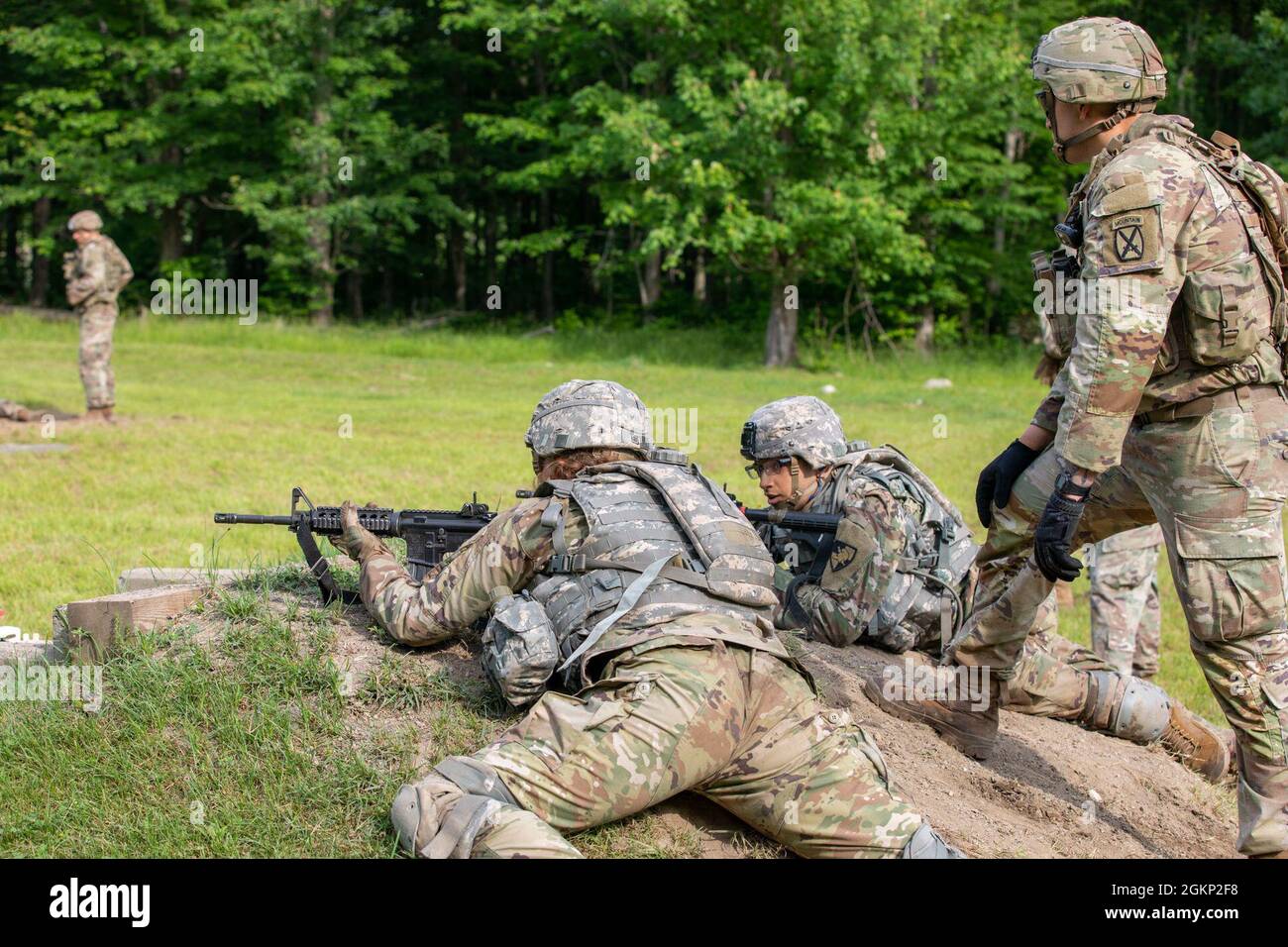 United States Military Academy Cadets conduct Team Live-Fire Training ...