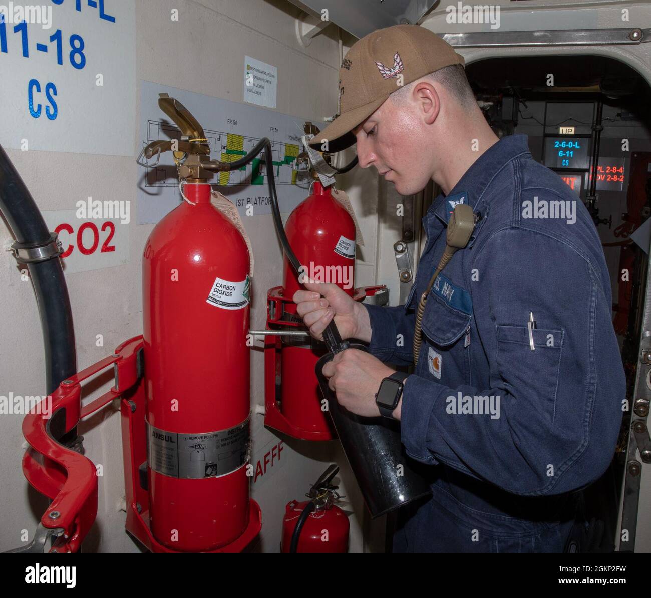 210610-N-KY668-1064 NAVAL STATION MAYPORT, Fla. (June 10, 2021) Damage ...