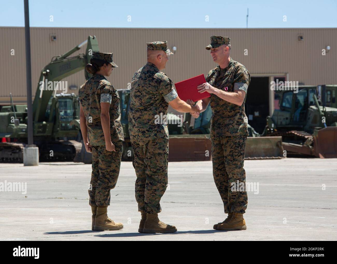 U.S. Marine Corps Lt. Col. Kurt A. Boyd, the outgoing commanding ...