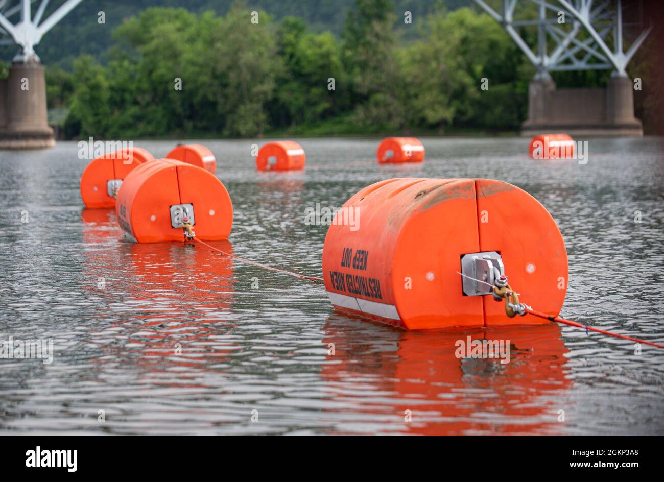 The U.S. Army Corps of Engineers Pittsburgh District installed ...