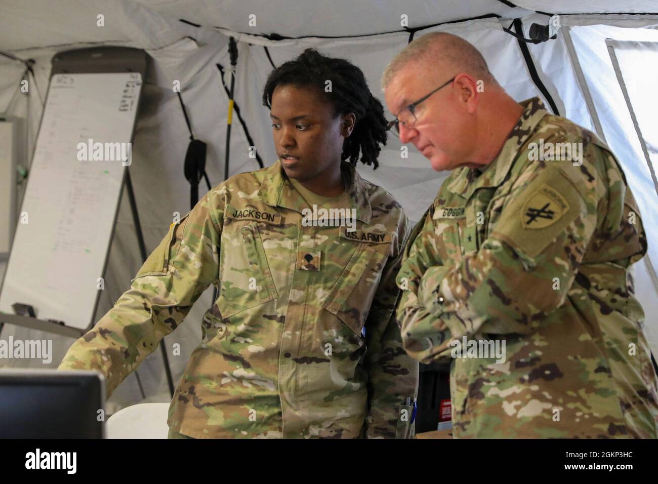 U.S. Army Reserve Spc. Marlena A. Jackson, motor transport operator ...