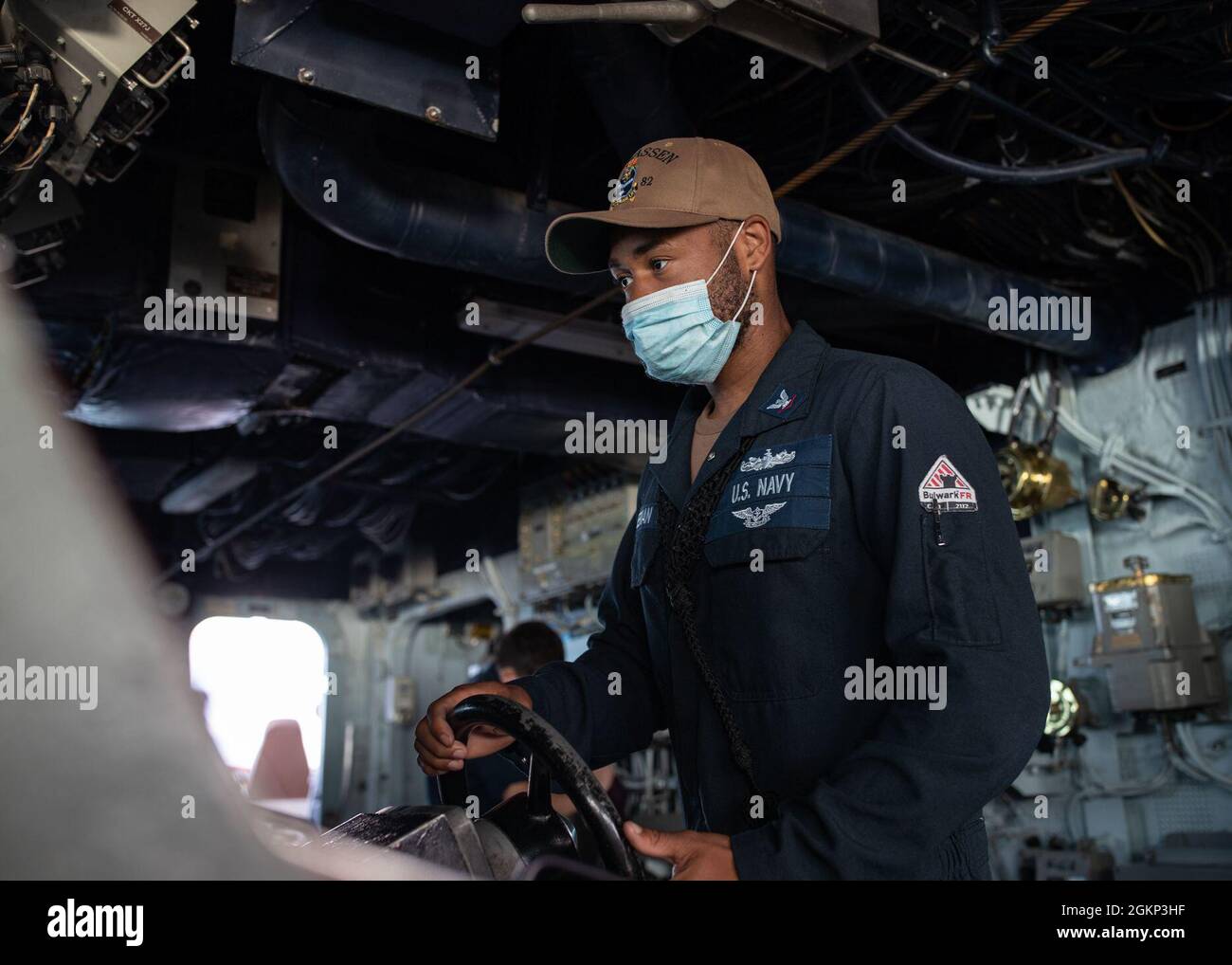 Boatswain’s Mate 3rd Class Star Freeman, from Houston, assigned to the ...