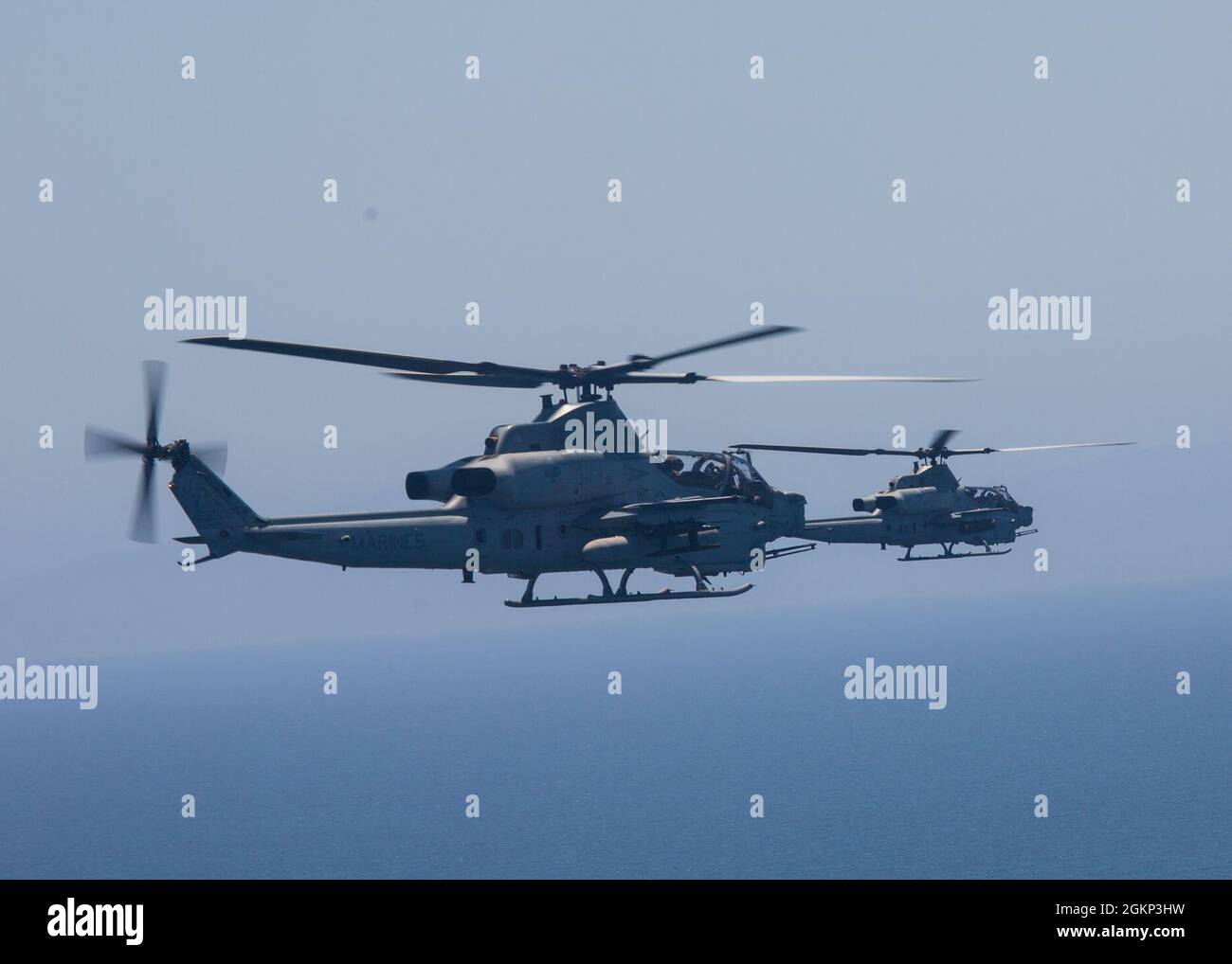 U.S. Marines attached to Marine Light Attack Helicopter Squadron 267 ...