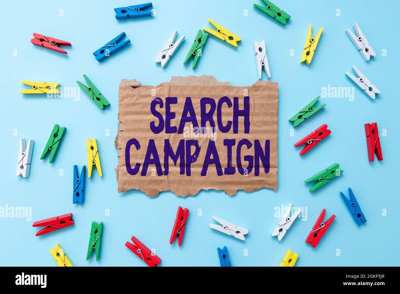 Text showing inspiration Search Campaign. Business idea method of ...