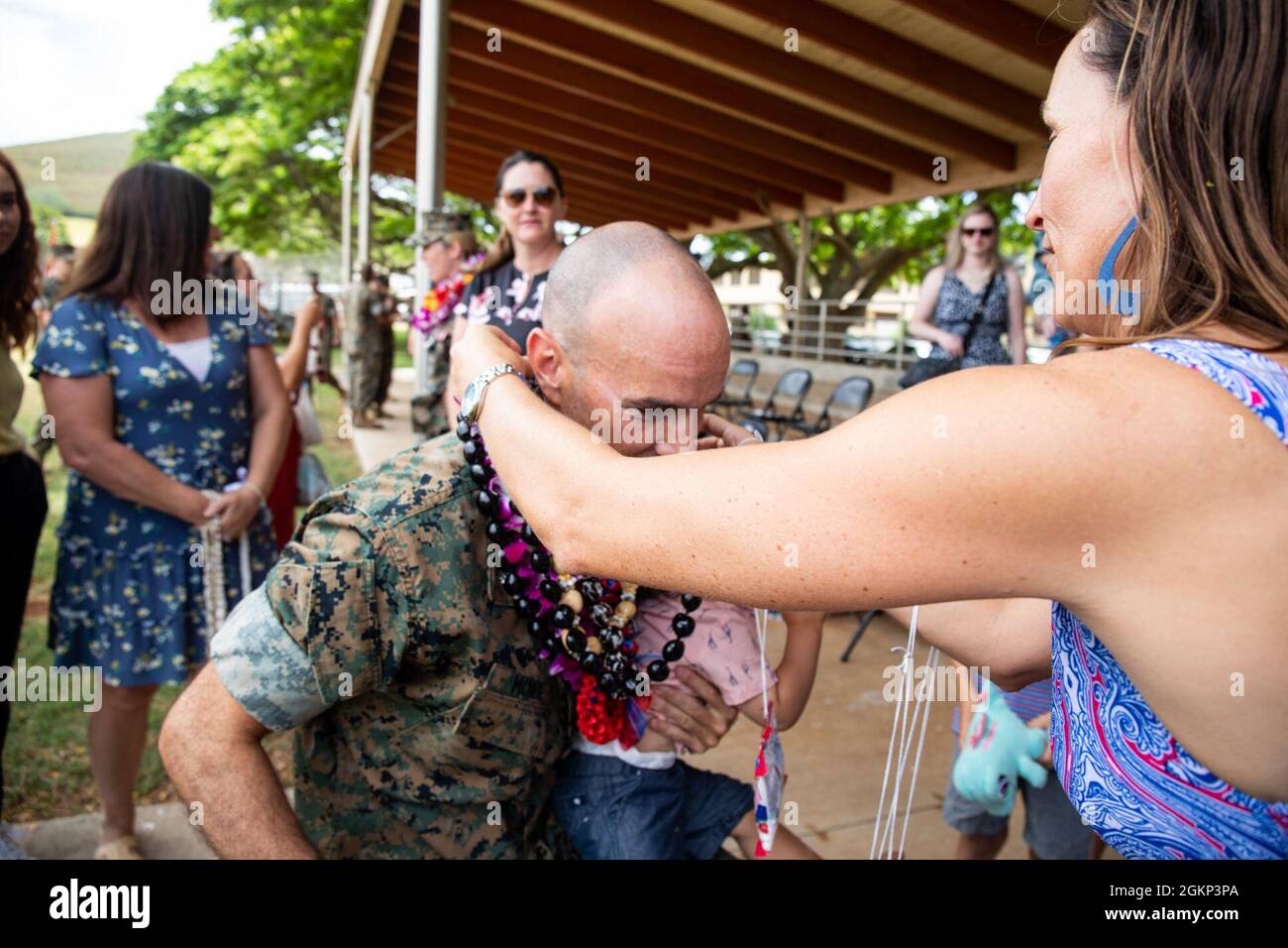 U S Marine Corps Lt Col Stephen M Mcneil Incoming Commanding