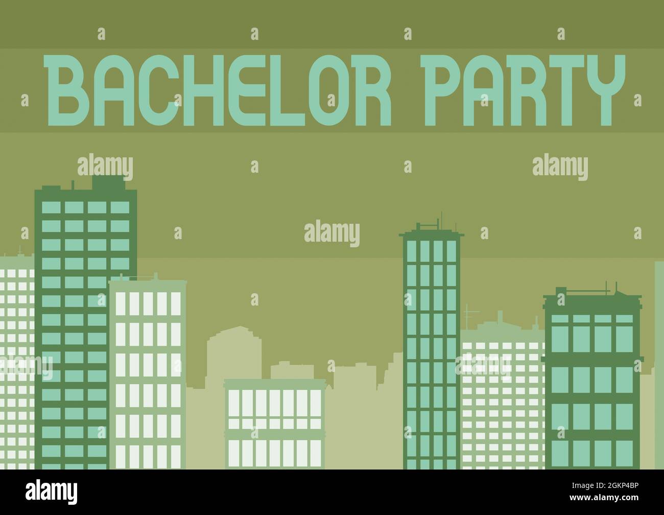 Sign displaying Bachelor Party. Concept meaning a party given for a man ...