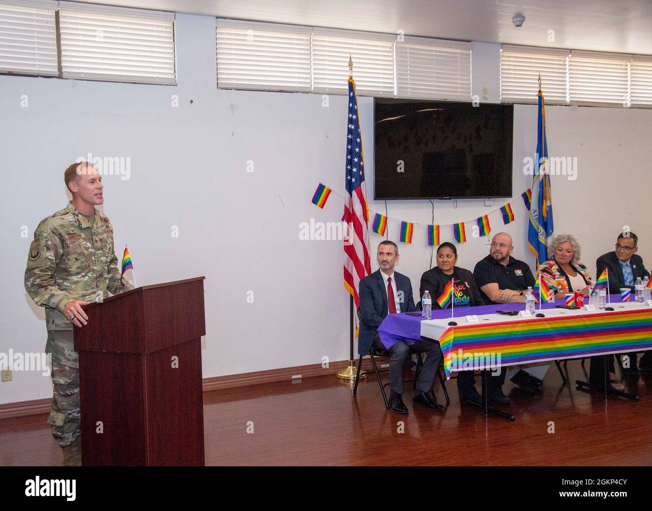 U.S. Air Force Col. Benjamin Jonsson, 6th Air Refueling Wing commander ...
