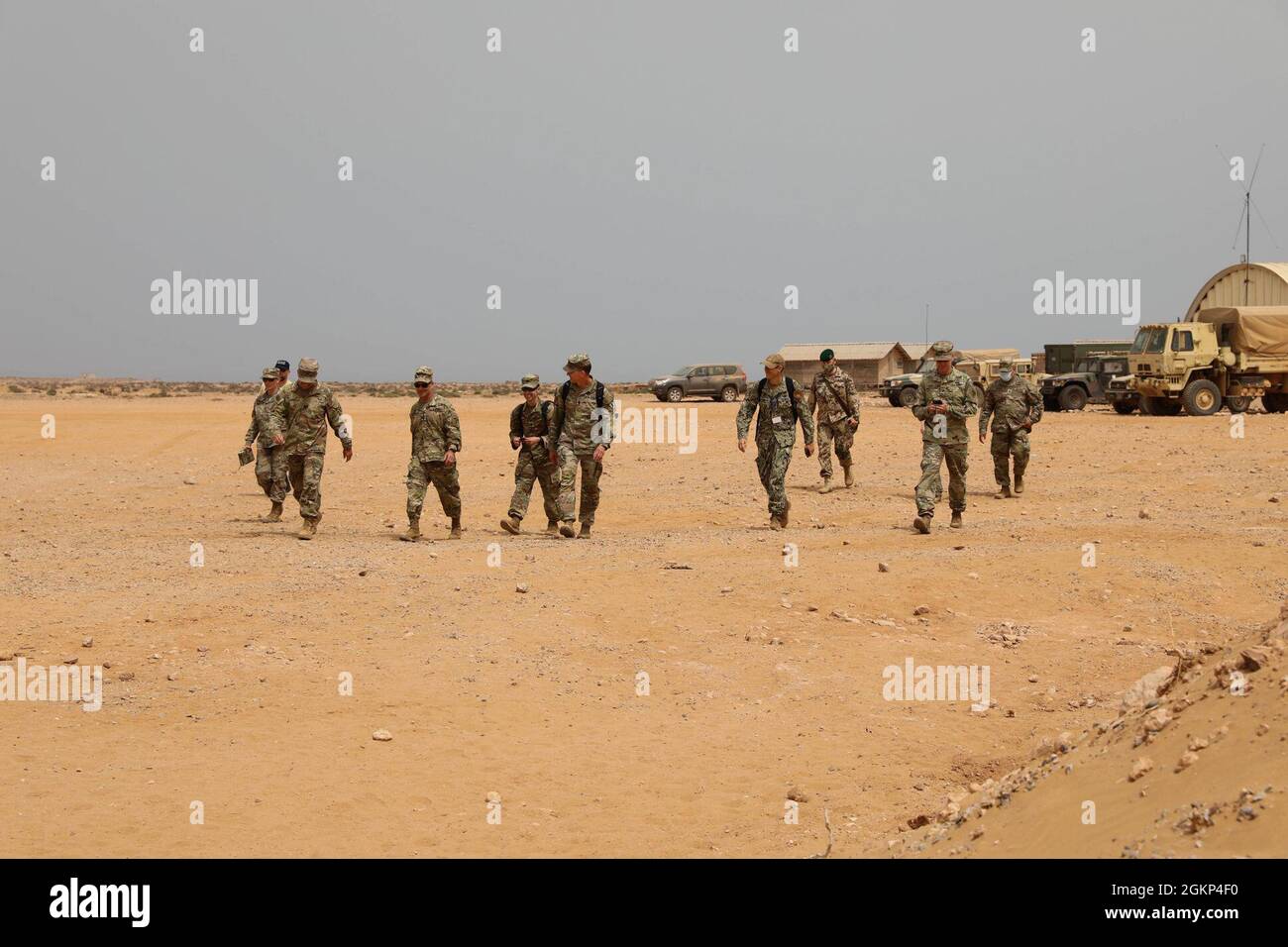 General Christopher G Cavoli, and Command Sergeant Major Robert V ...