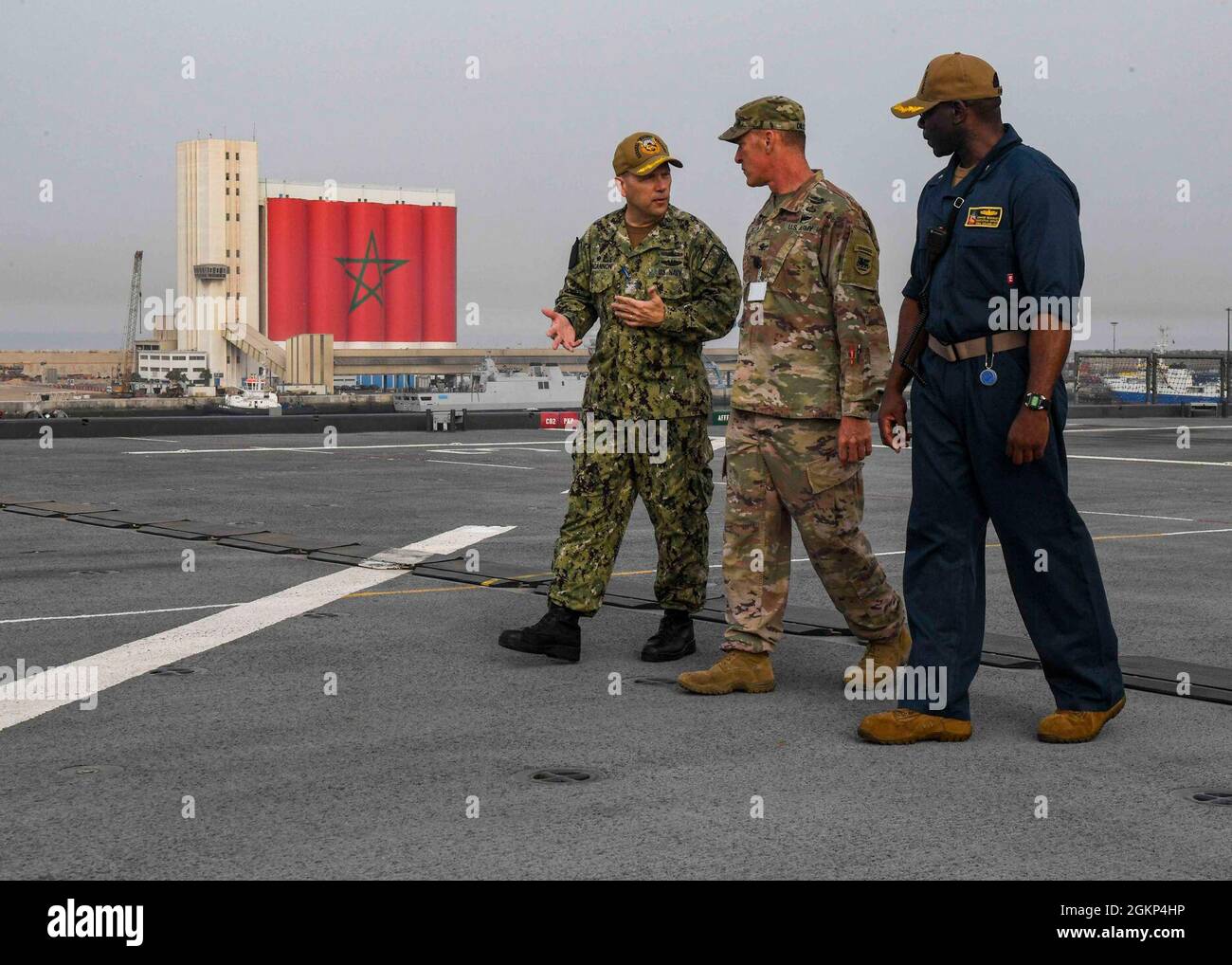 AGADIR, Morocco (JUNE 10, 2021) U.S. Army Colonel Ryan Dillon, the U.S ...