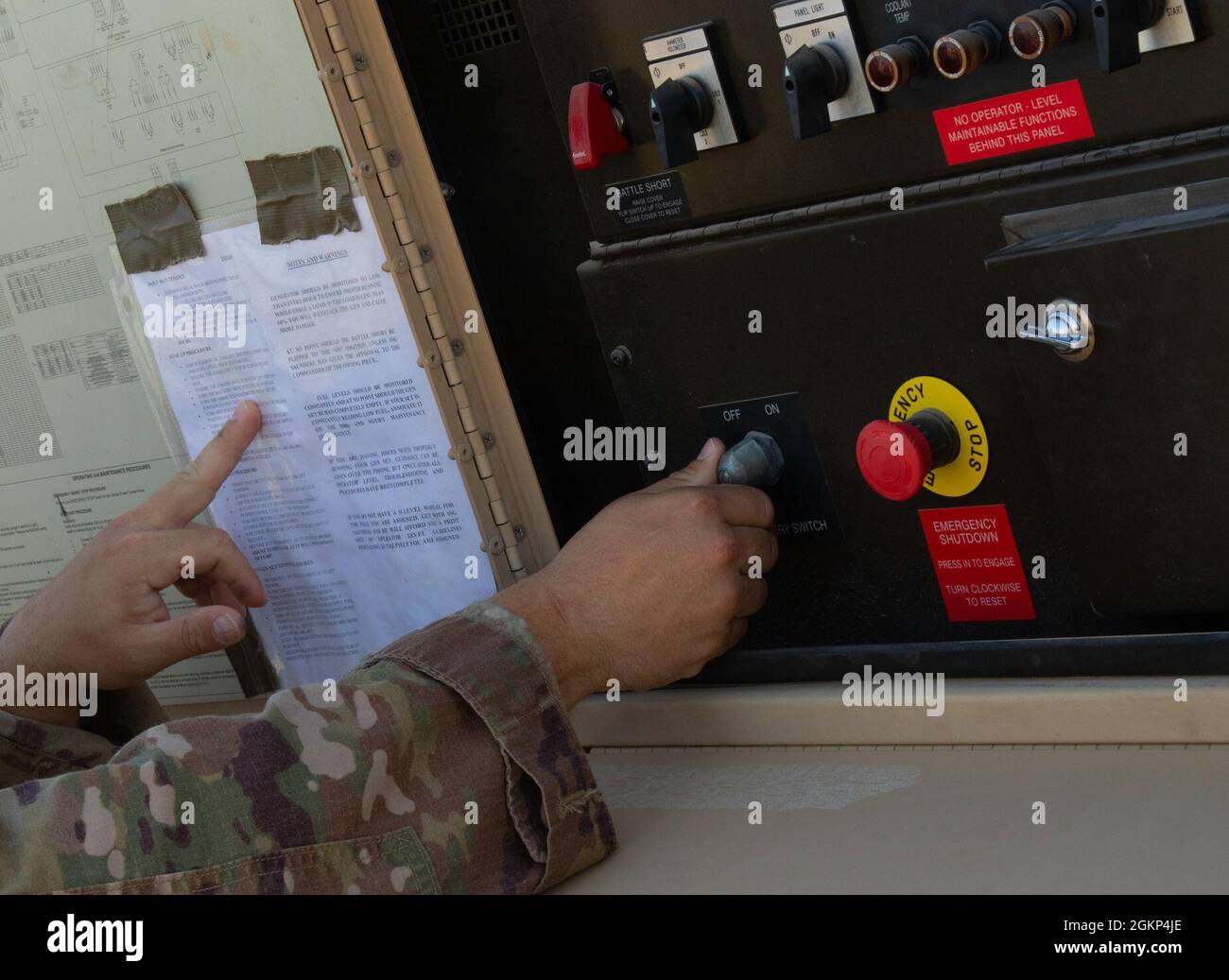 U.S. Army 1st Lt. Samuel Ellison, Task Force Spartan signals ...