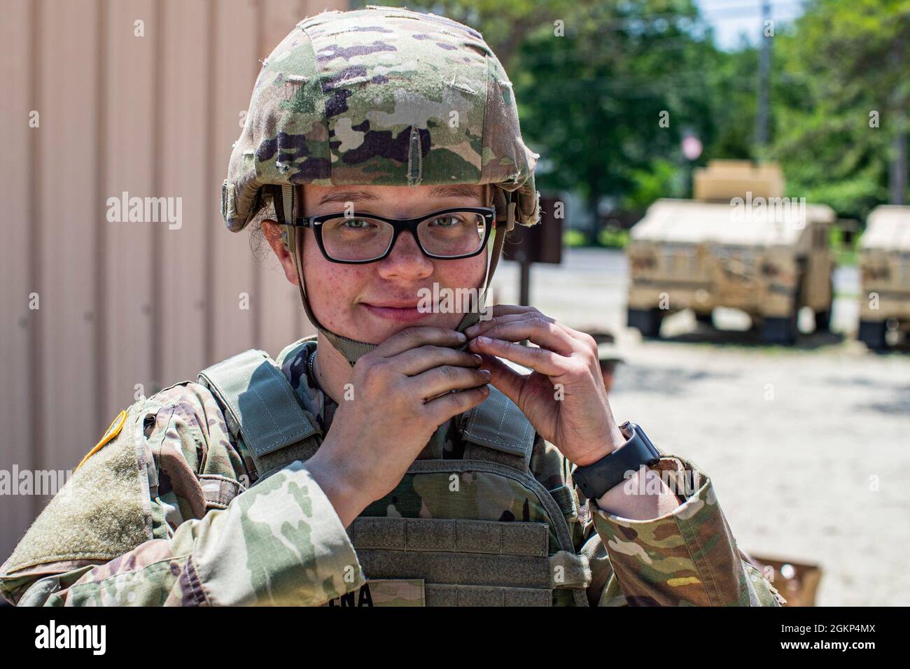 U.S. Army Soldiers with the New Jersey National Guard's 508th Military ...