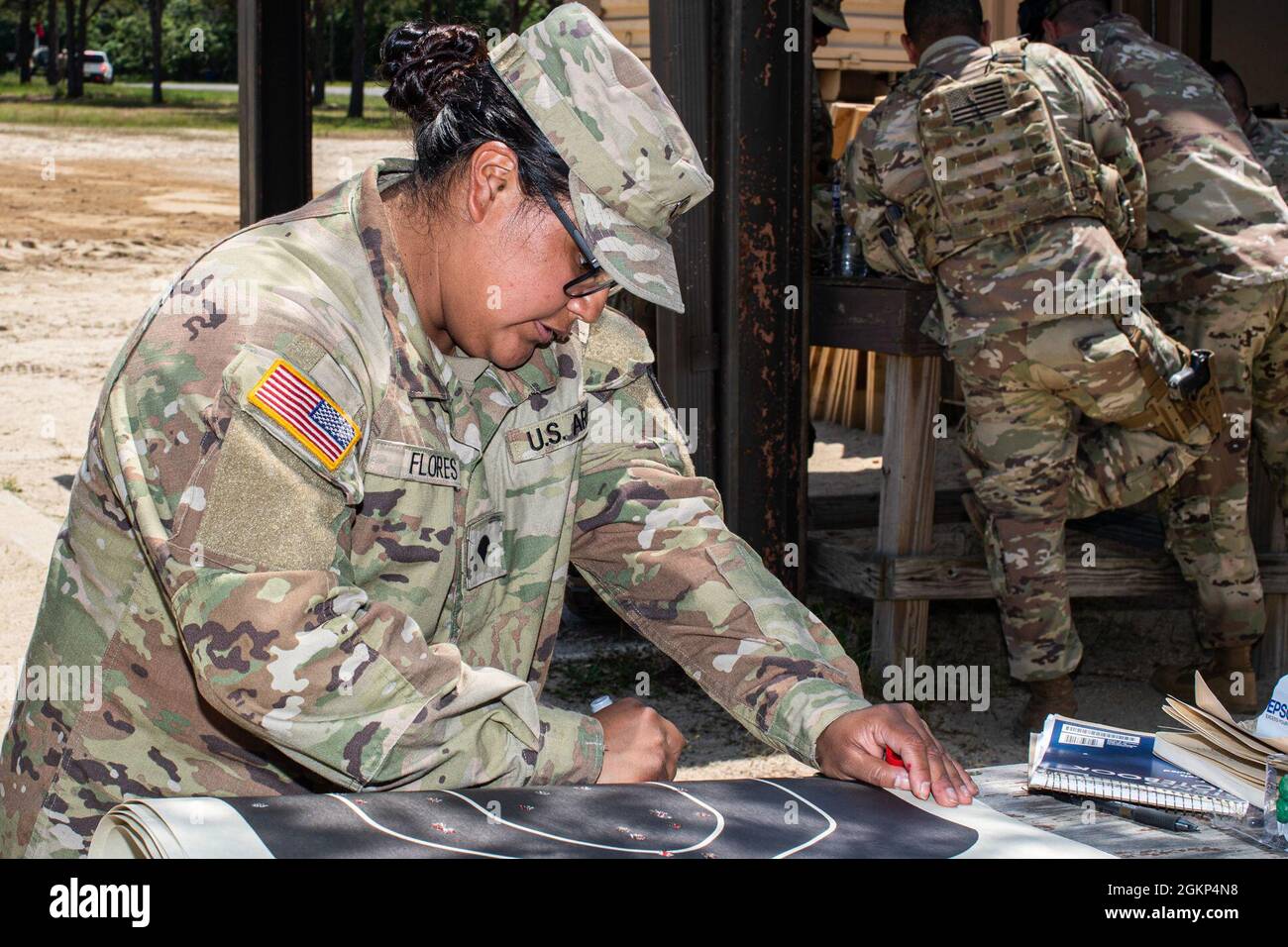 U.S. Army Soldiers with the New Jersey National Guard's 508th Military ...