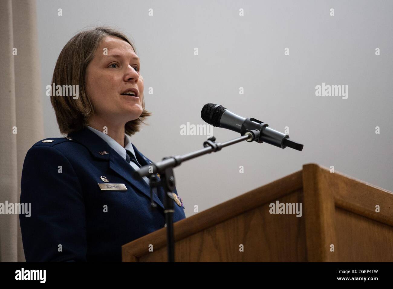 U.S. Air Force Lt. Col. Elizabeth Bowman, former 52nd Dental Squadron ...