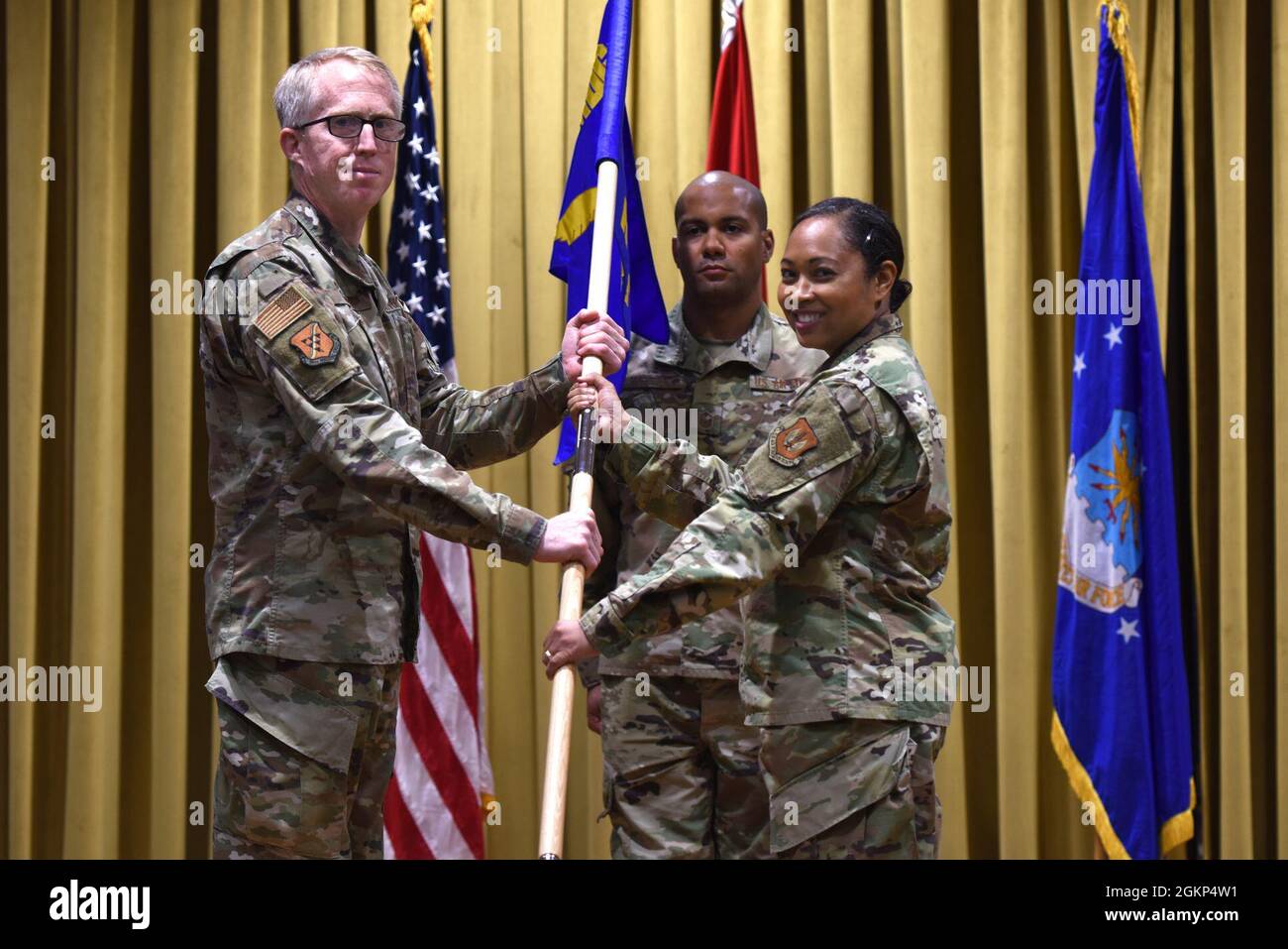 Lt. Col. Joy Spillers, outgoing 39th Healthcare Operations Squadron ...