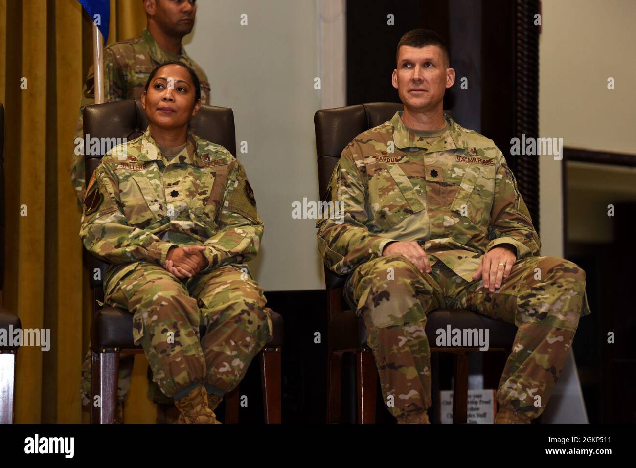 Lt. Col. Joy Spillers (left), outgoing 39th Healthcare Operations ...
