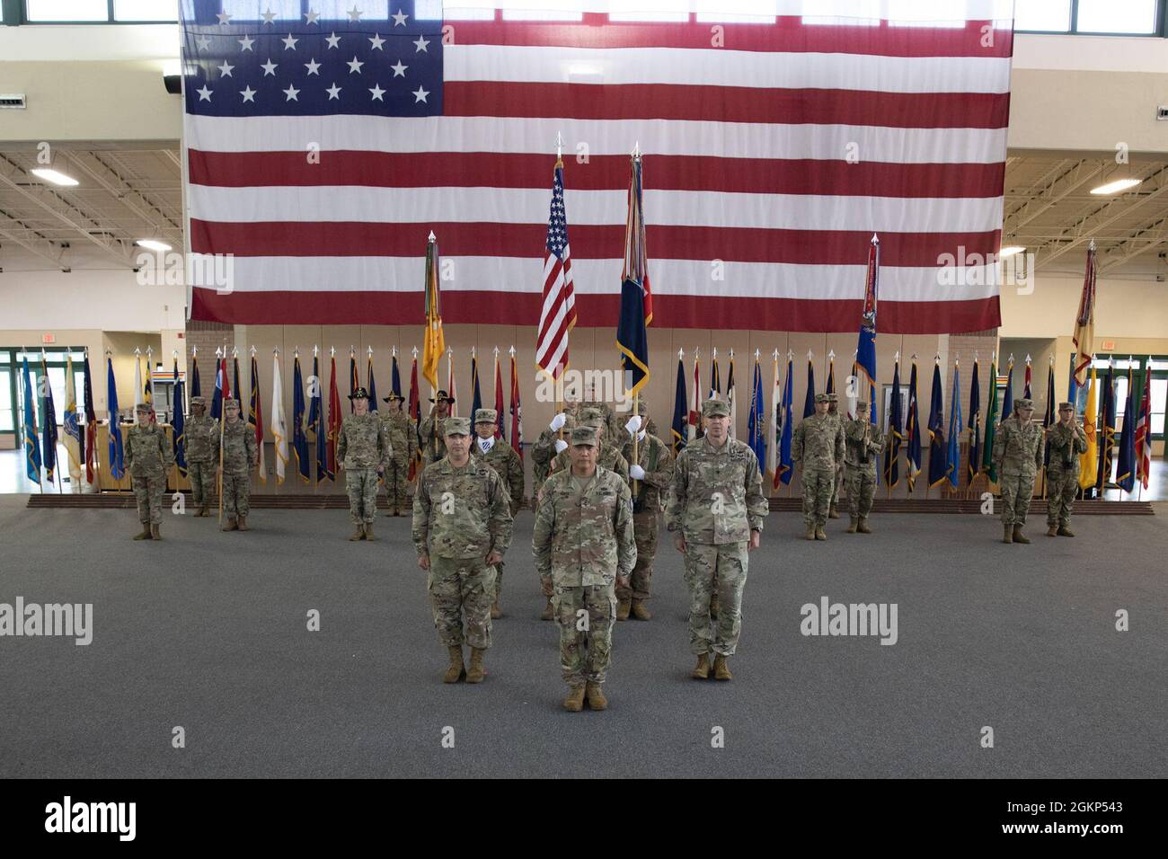 Col. Eric Vanek (left), the incoming commander of the 3rd Combat ...