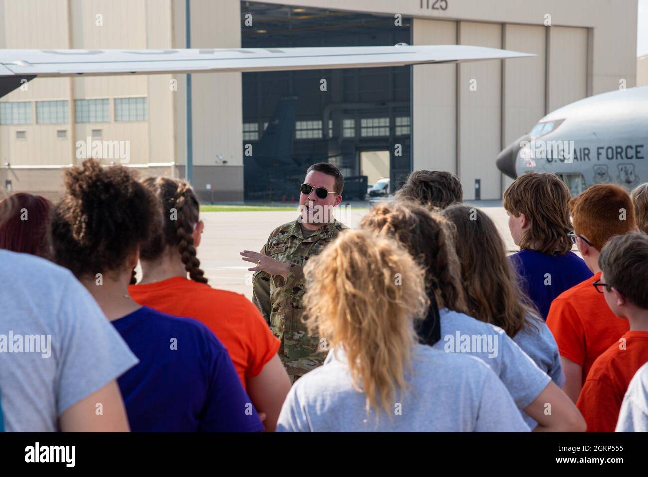 Captain Micah Newman, 350th Air Refueling Squadron KC-135 Stratotanker ...