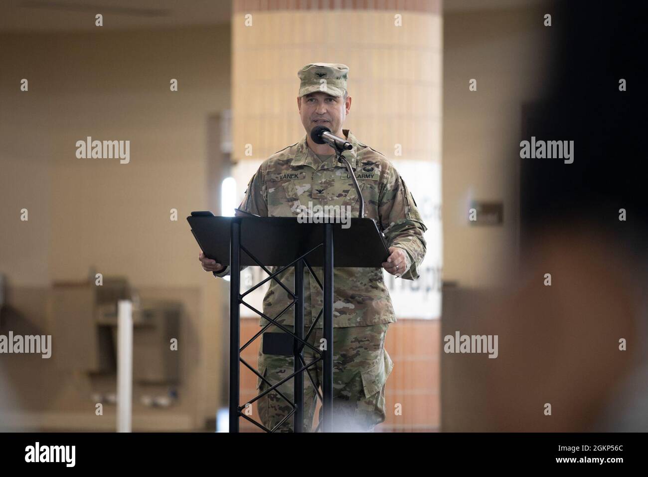 Col. Eric Vanek, the incoming commander of the 3rd Combat Aviation ...