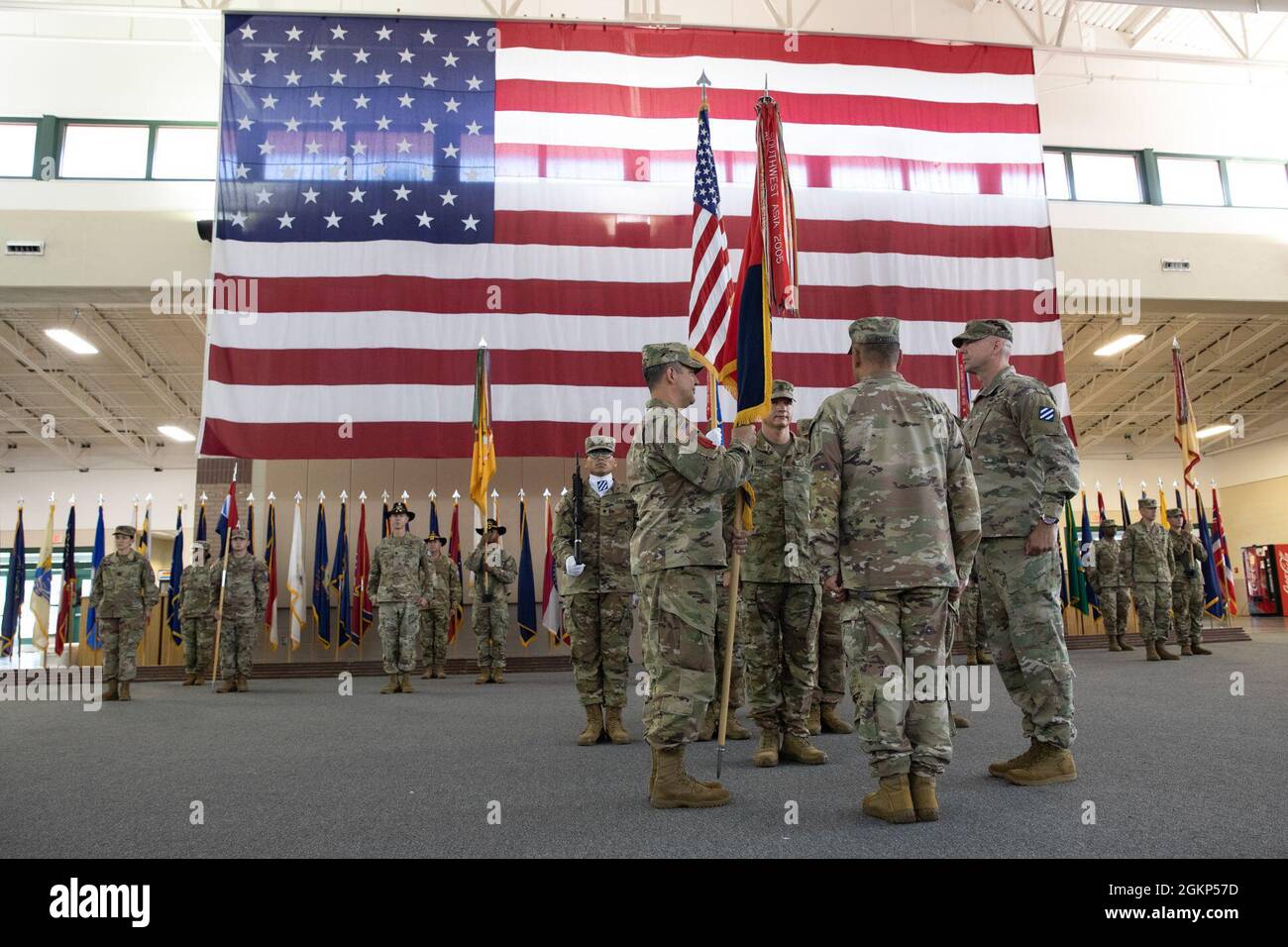 Col. Eric Vanek (left), the incoming commander of 3rd Combat Aviation ...