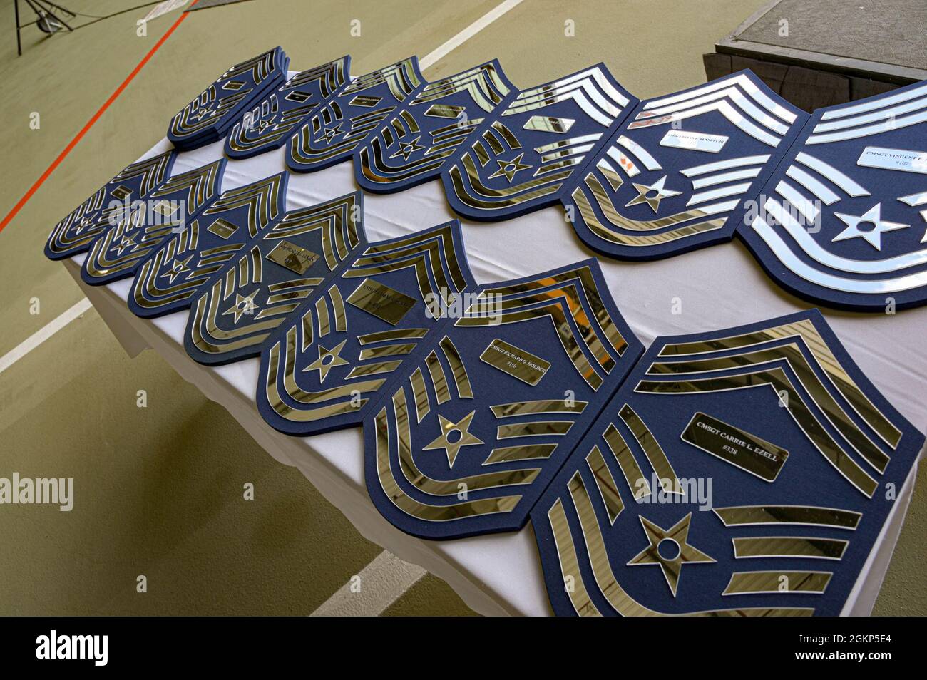 Chief master sergeant plaques dedicated to the new chief selects rest ...