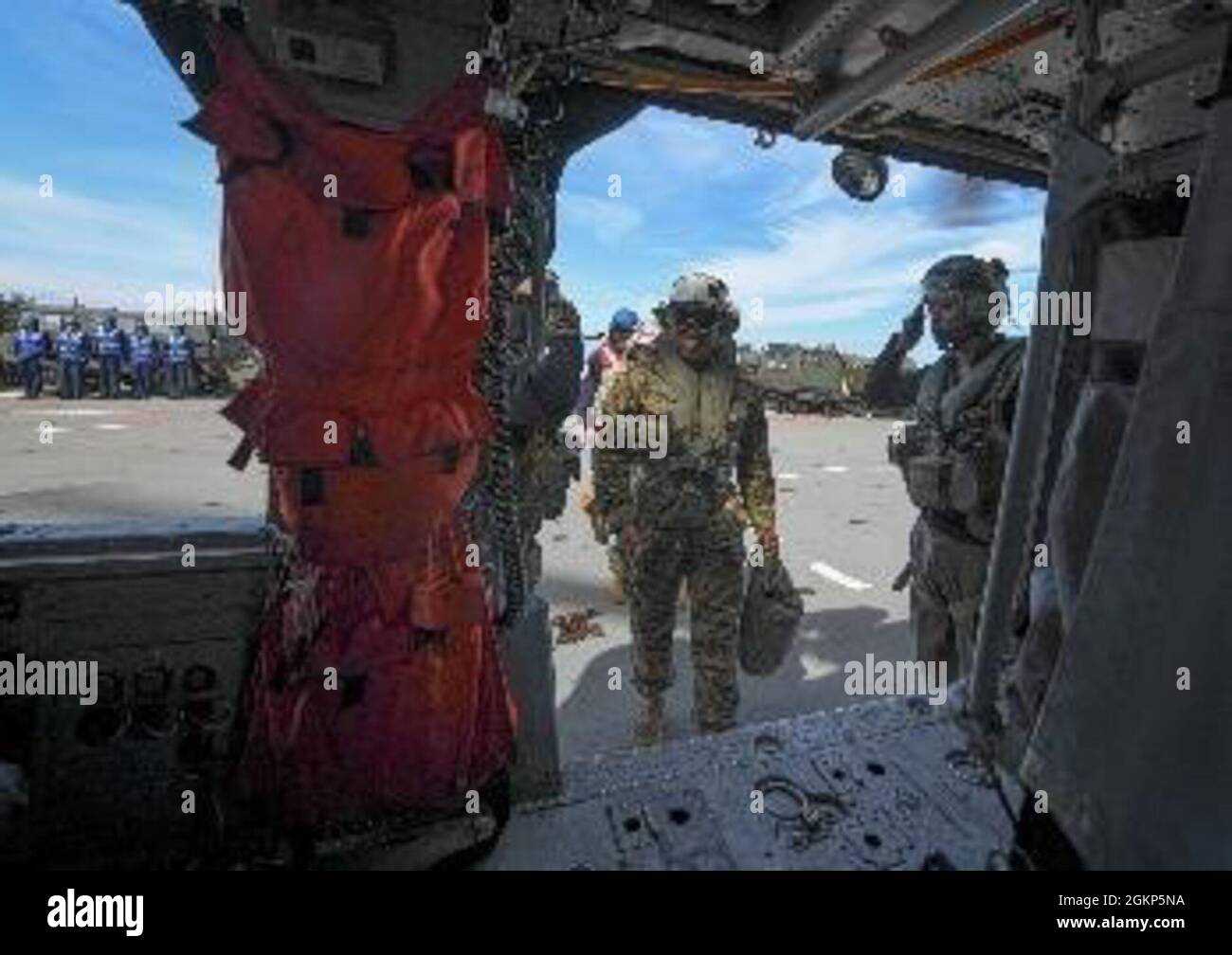 U.S. Marine Corps Col. Anthony Henderson, commanding general, 2d Marine ...