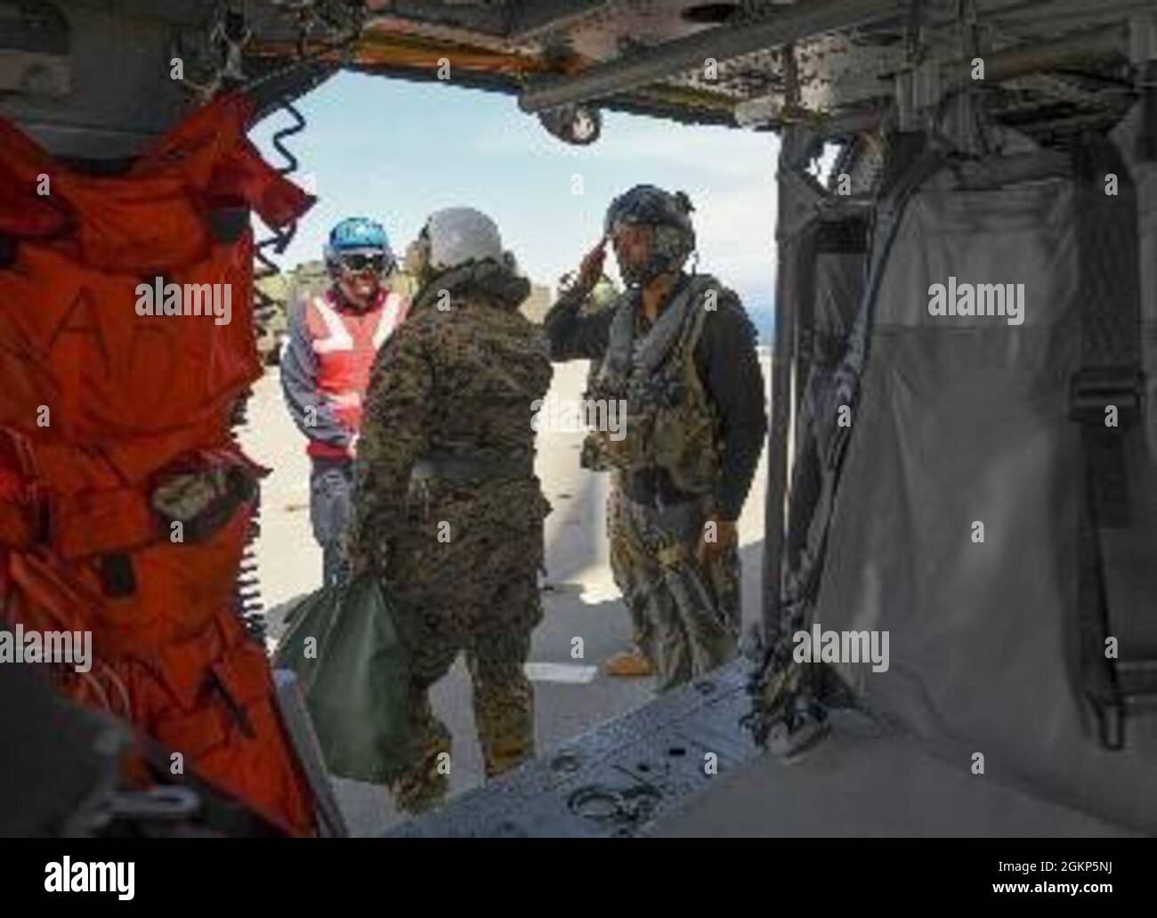 U.S. Marine Corps Col. Anthony Henderson, commanding general, 2d Marine ...