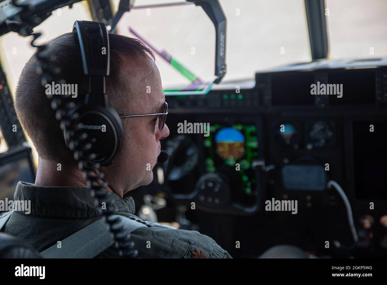 U.S. Air Force Maj. James Corless, 355th Wing deputy director of plans ...