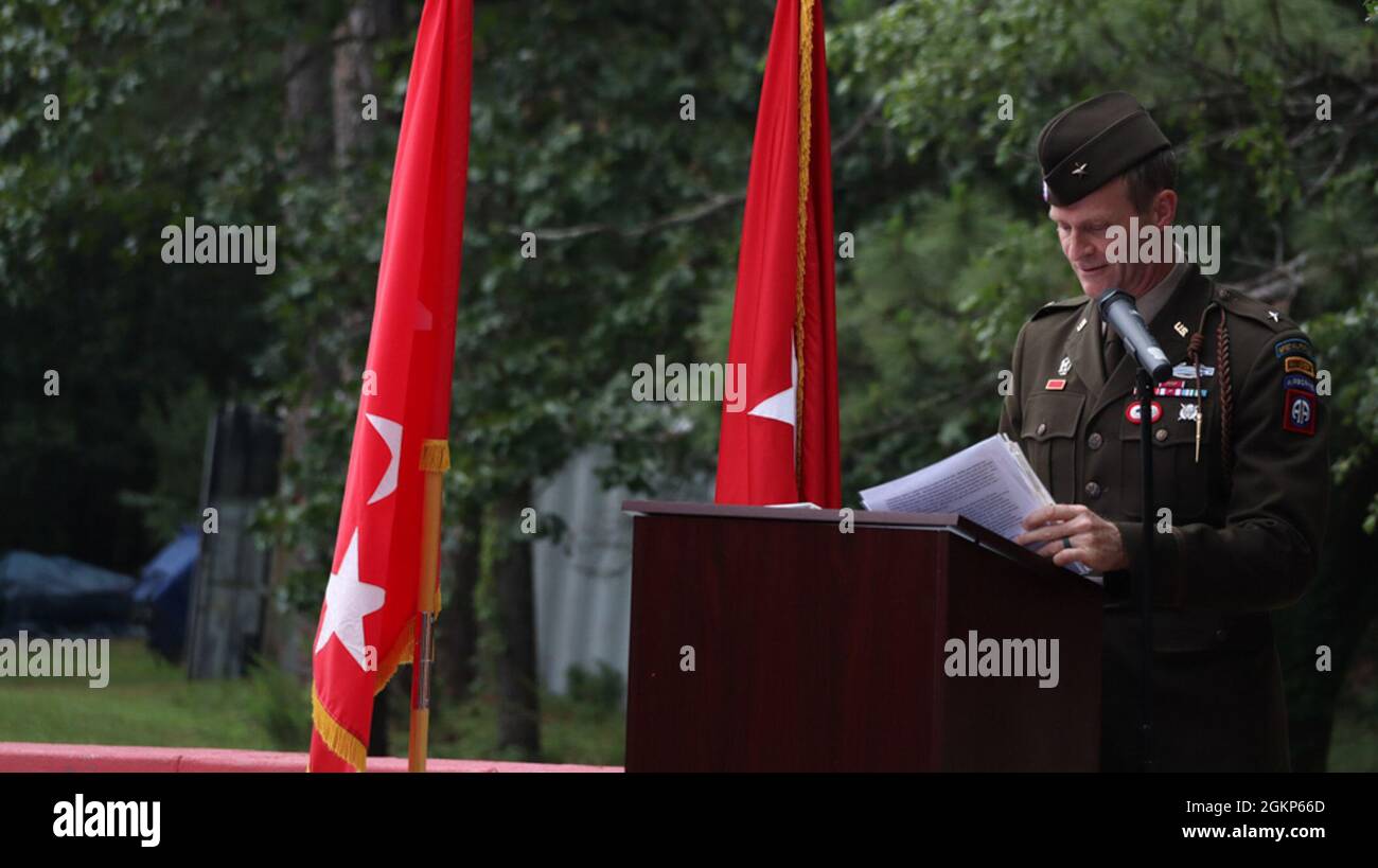 U.S. Army Brig. Gen. Lawrence Ferguson, departing Deputy Commanding ...