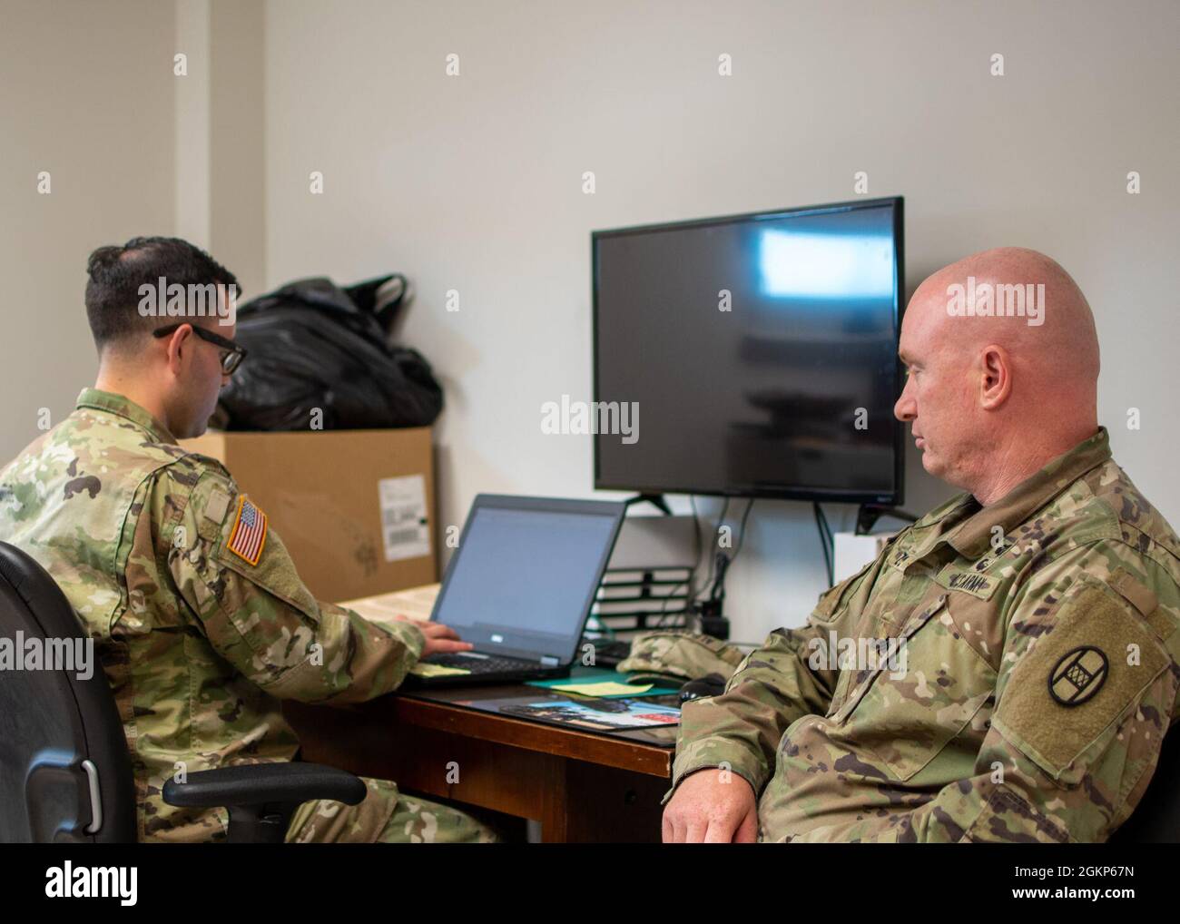 U.S. Army Sgt. Julio Alejandre, a retention noncommissioned officer ...