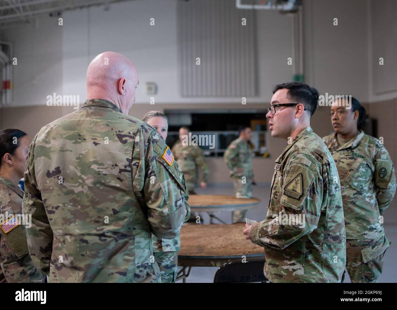 U.S. Army Sgt. Julio Alejandre, a retention noncommissioned officer ...