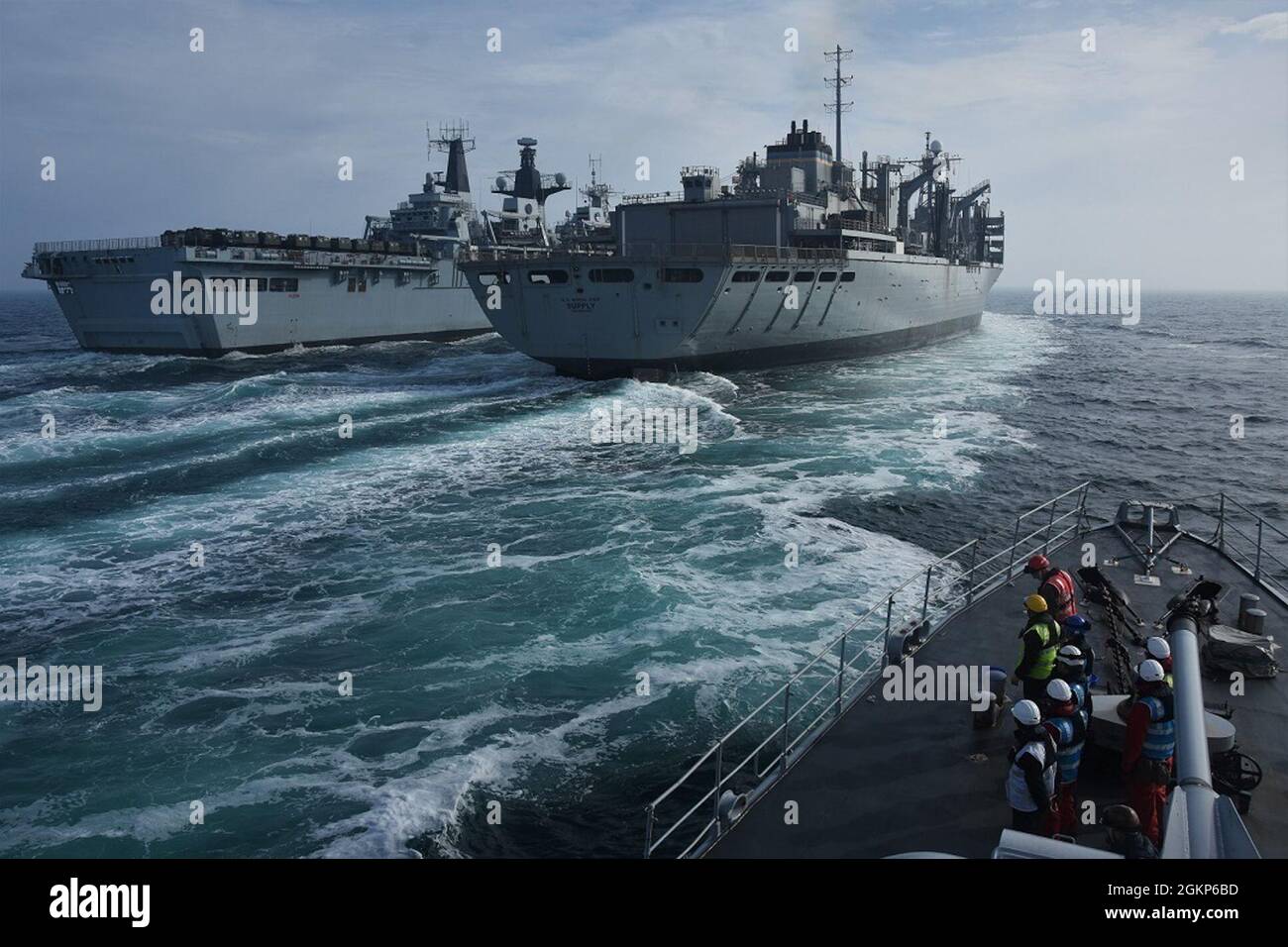 NORFOLK (NNS) – Military Sealift Command’s Combat Logistics Force fast ...