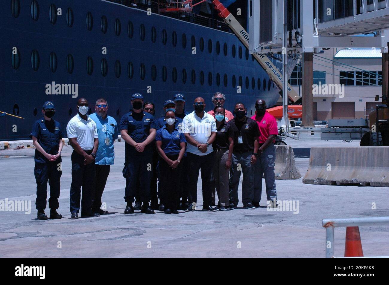 The U.S. Coast Guard International Port Security Program team hosted a ...