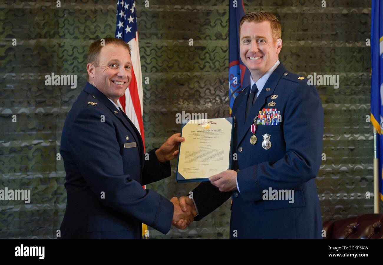 U.S. Air Force Maj. Ryan Kiggins, 736th Security Forces Squadron ...